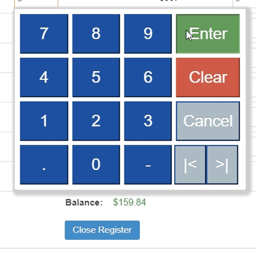 Closing Drawer Count